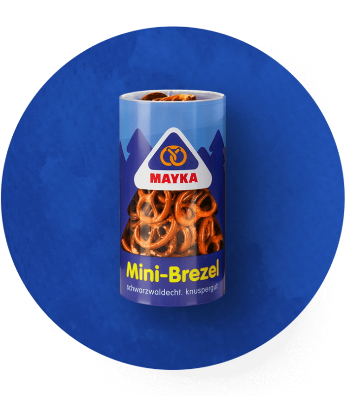 Knabbergebäck von MAYKA: Sticks, Brezeln und Bio